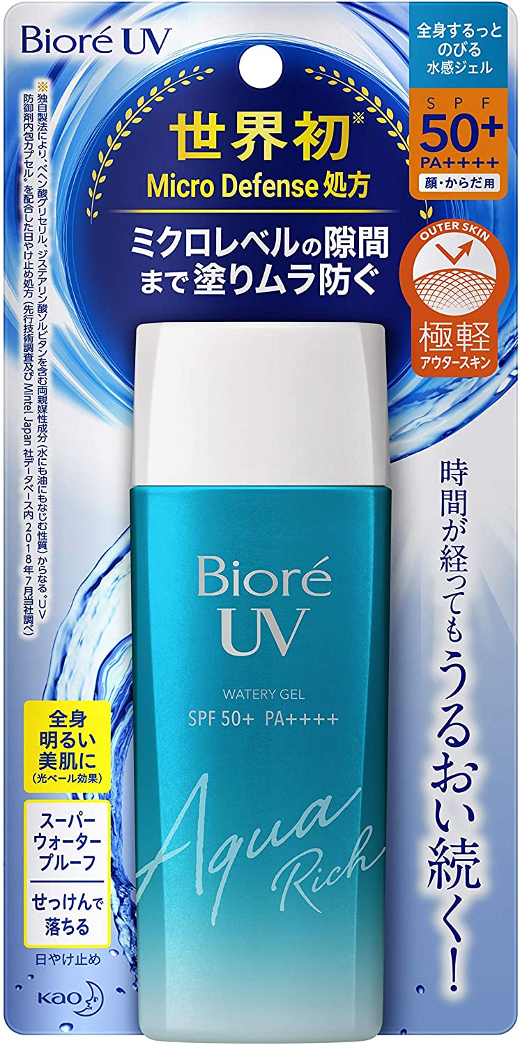 Biore UV Aqua Rich Watery Essence (50G)/Watery เจล90ML SPF50 +/PA ...
