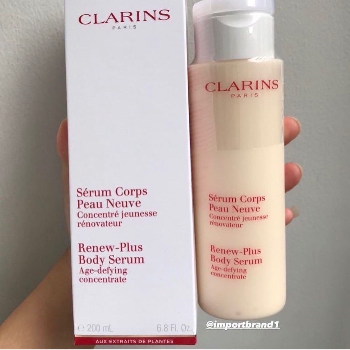Clarins Renew-Plus Body Serum 200ml. | Lazada.co.th