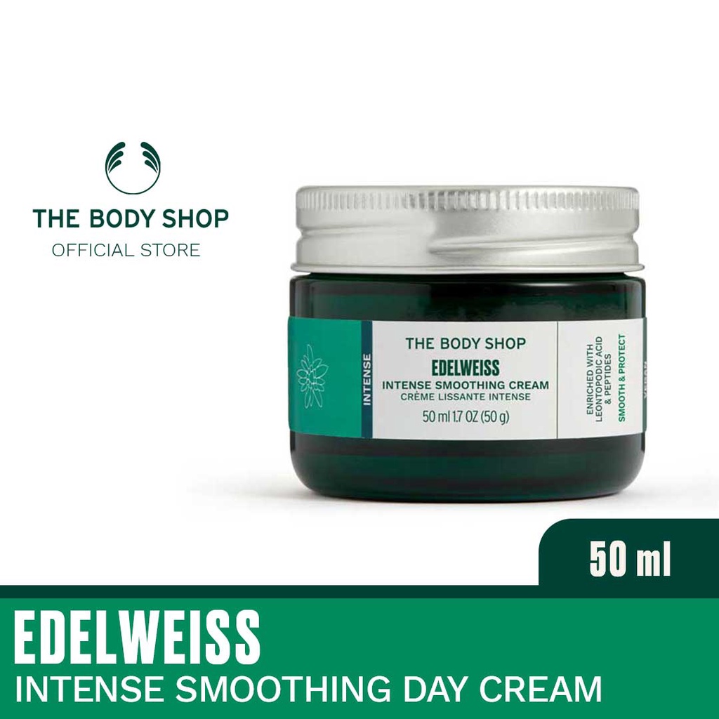 HOT SALE The Body Shop Edelweiss Intense Smoothing Day Cream (50ml ...