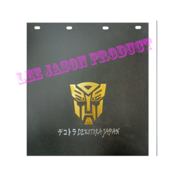 PVC 42CM X 46CM 3 TON PVC MUDFLAPS HINO ISUZU FUSO TRUCK TRANSFORMER ...