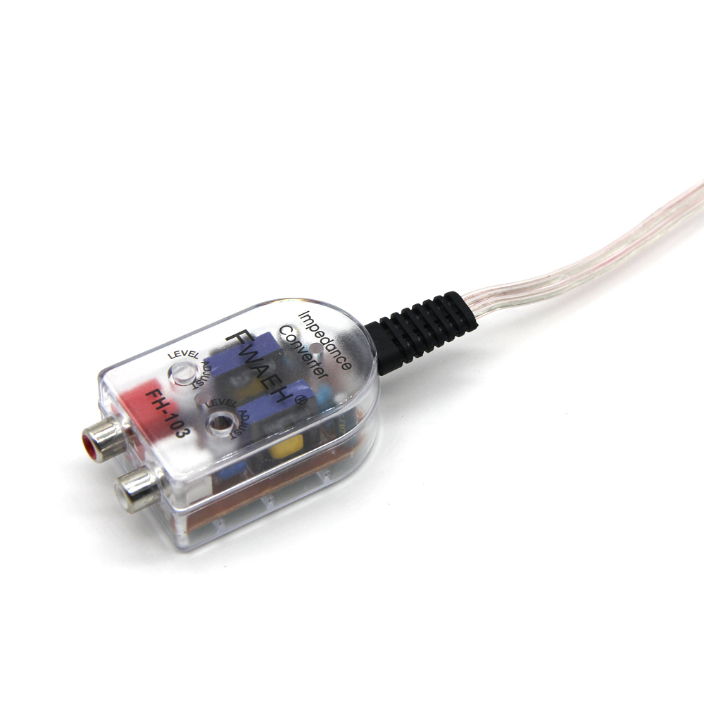 for Car Speaker to RCA Level High Low Sockets Auto Line Out Audio ...