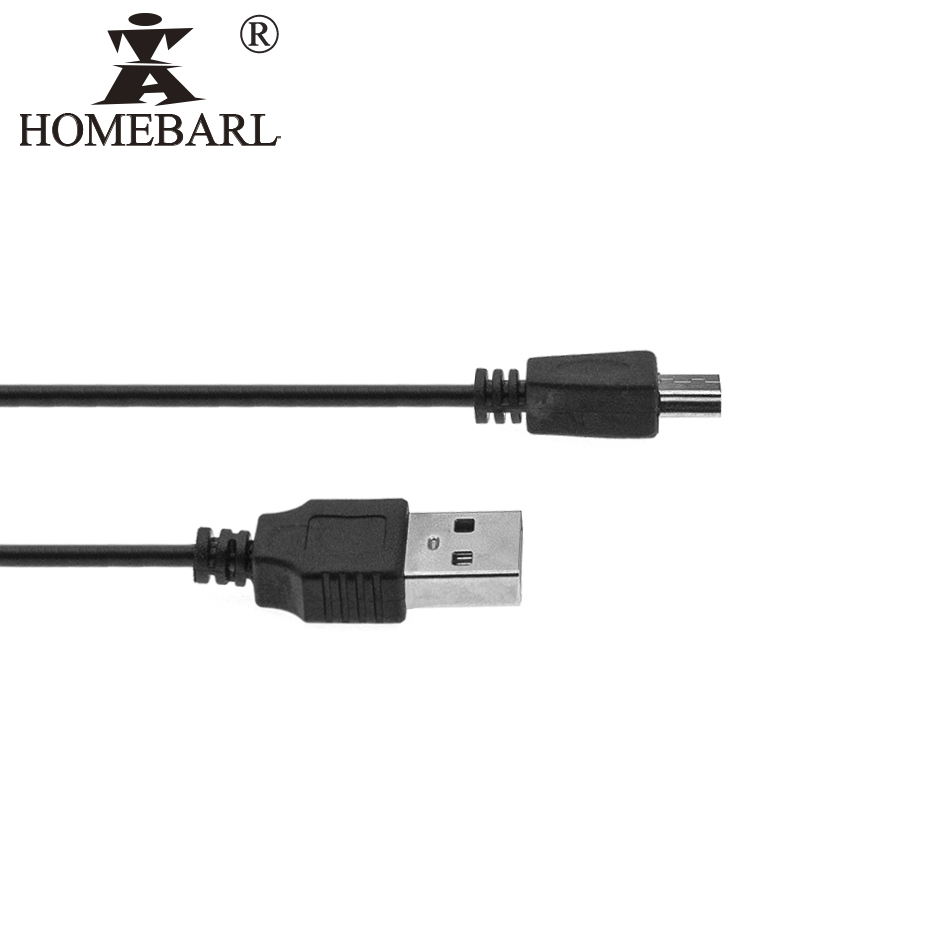 【Unique features】HOMEBARL Data Sync Flat Mini USB A Male To Mini 5 Pins ...