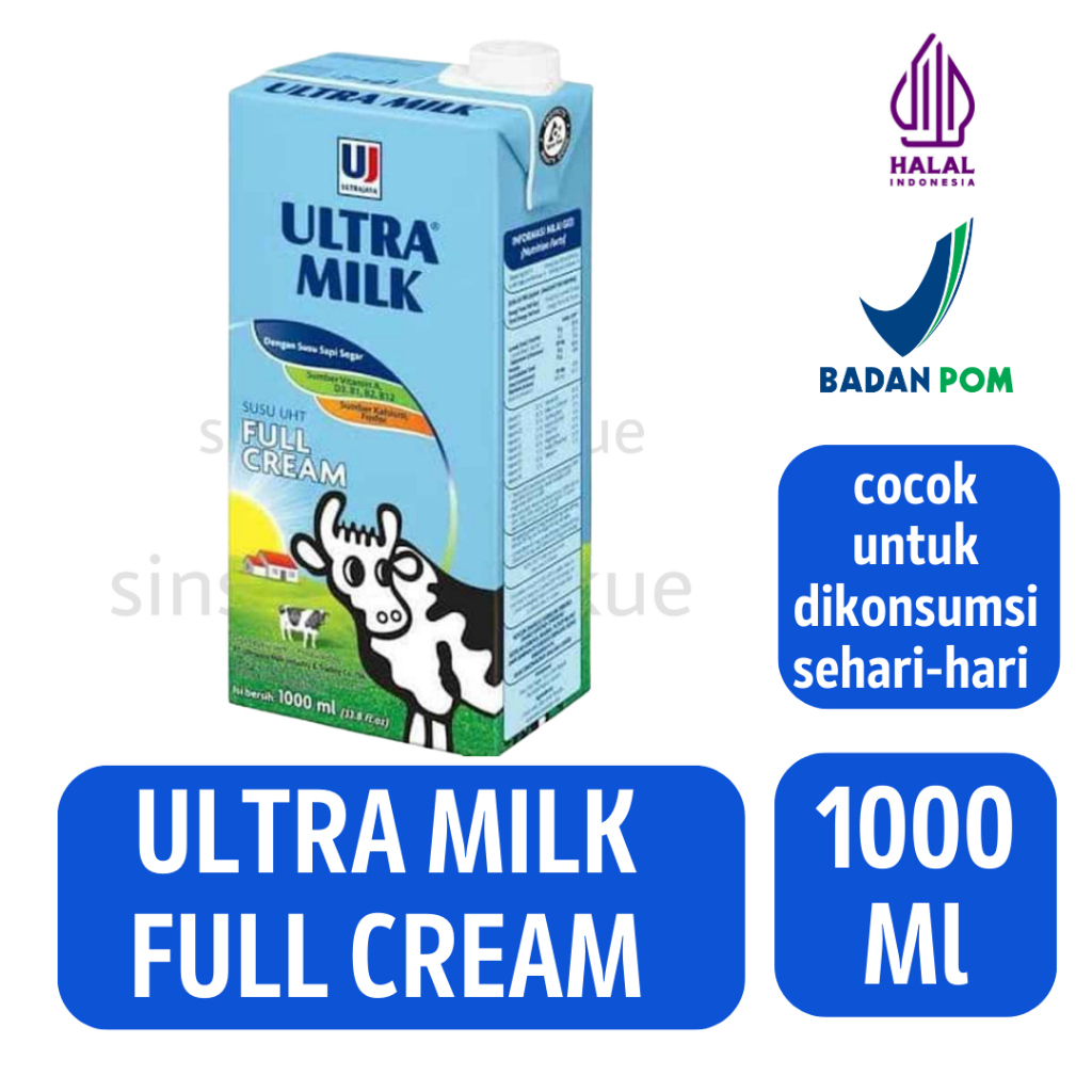 ultra milk full cream 1 liter | Lazada Indonesia