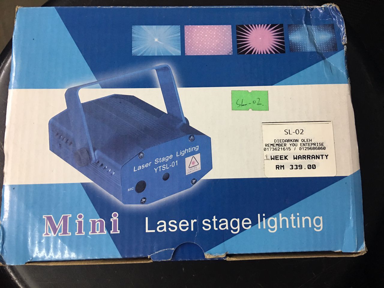 LASER STAGE LIGHTING HOLOGRAPHIC LASER STAR PROJECTOR | Lazada