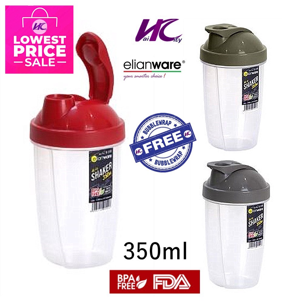(HC) Elianware Shaker 350ml E-330 / Gym Shaker | Lazada