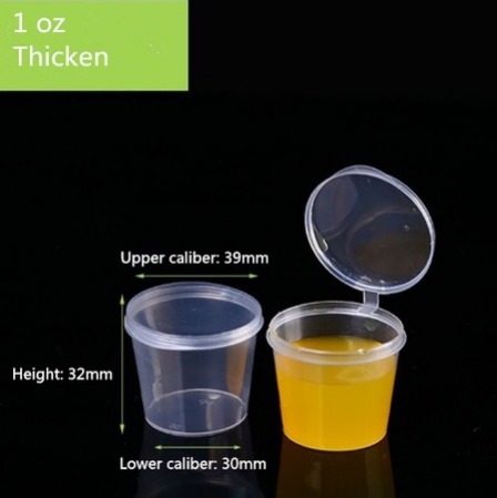 50/30pcs - Microwavable Plastic Container ( circle ) With Lid Different ...