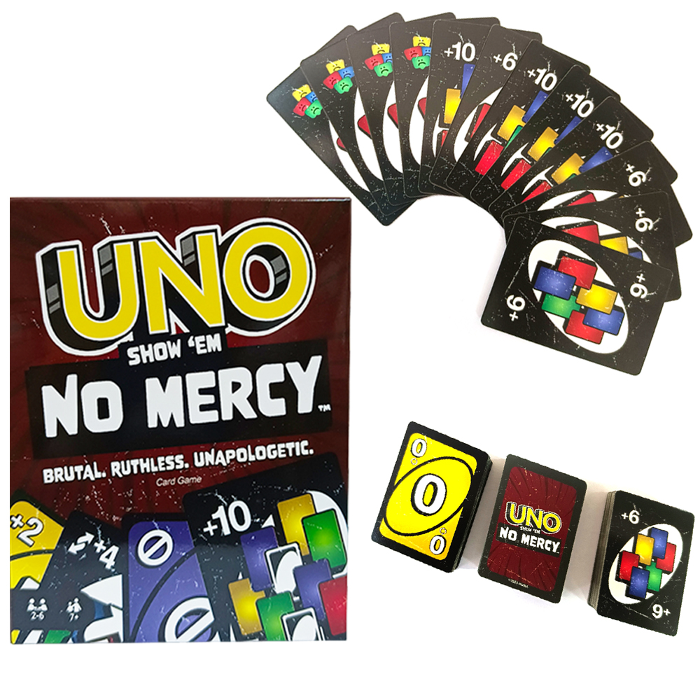 【Hot selling items】hot Uno No mercy Game Board Games UNO Cards Table ...