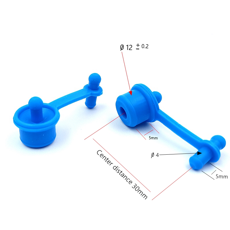 【New Trend】CISS Ink Tank Plug 4 Color Rubber Connector DIY Accessory ...