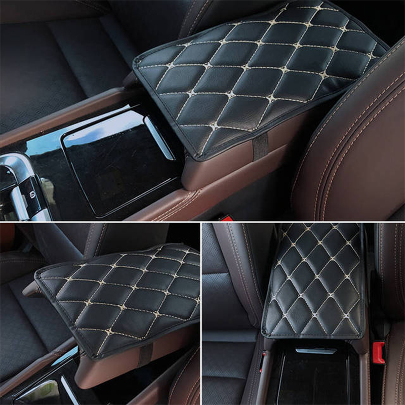 Car Armrest Mat Center Console Arm Rest For Lexus Buick Mercedes Benz ...