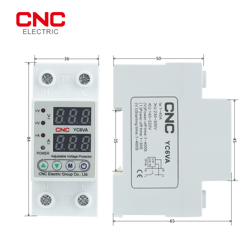 【Free-delivery】 Cnc Yc6va Dual Led Display 230v Din Adjustable Over ...
