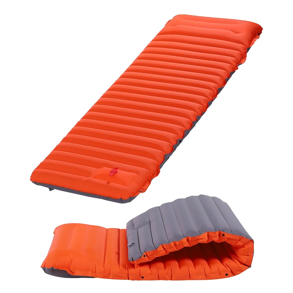 Outdoor Ultralight Air Sleeping Pad Self-Inflating Mat Waterproof ...