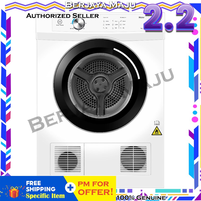 Haier 7.0KG Vented Front Load Dryer HDV70A1 | Lazada