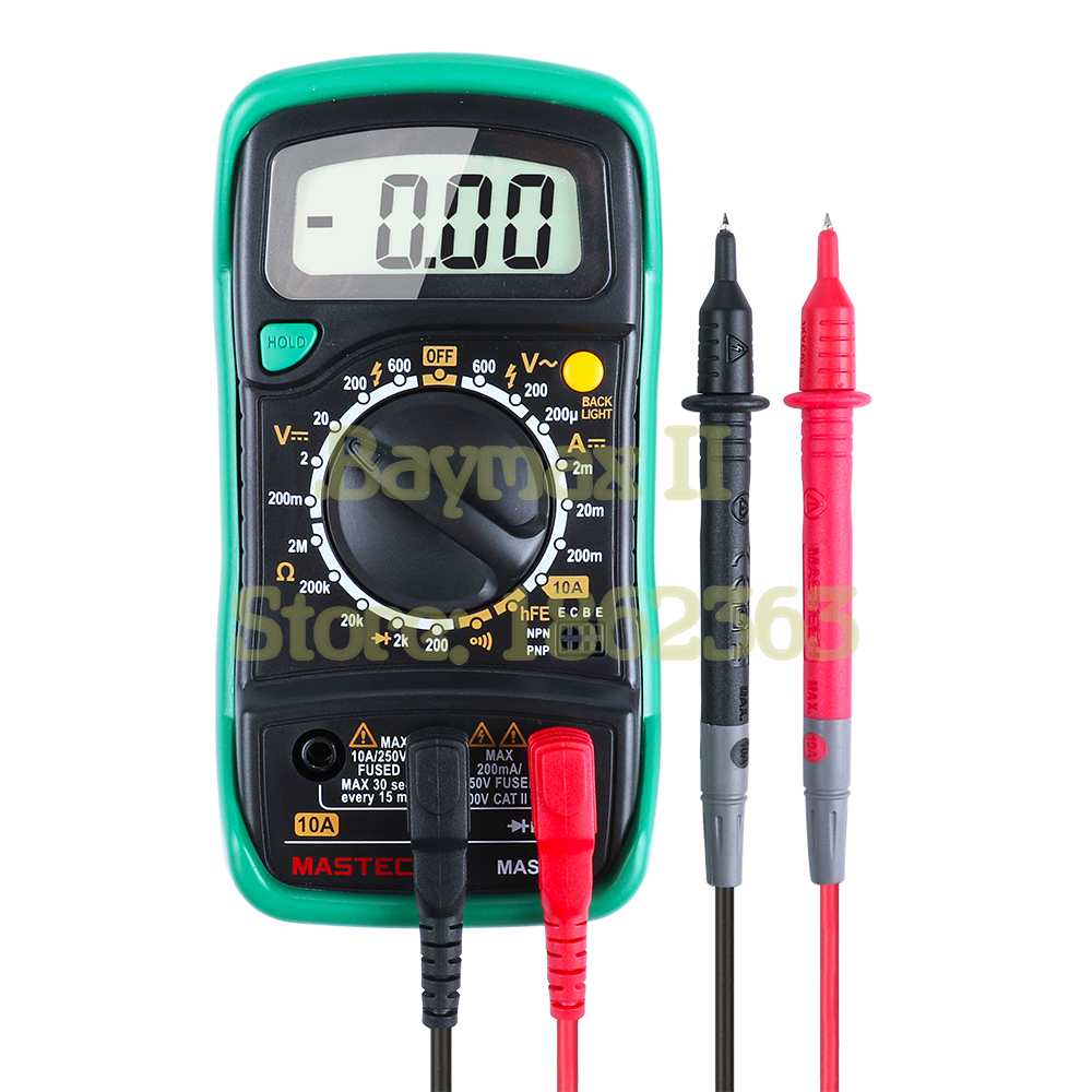 【New Arrivals】MASTECH MAS830L Pocket Size Digital Multimeters Meter ...