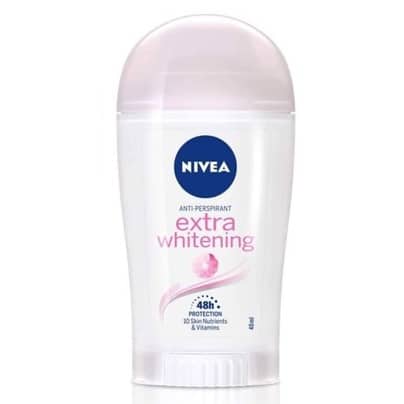 NIVEA Deodorant Extra Whitening Anti-Perspirant 40 mL | Lazada PH