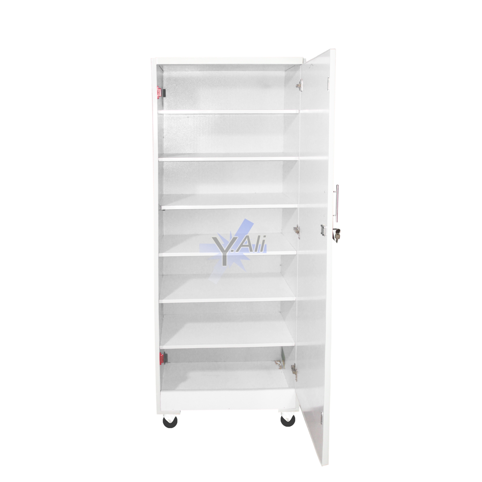 D2.3 6x2 Feet 20 inch Single door Six Shelf Cupboard , Wardrobe almari ...
