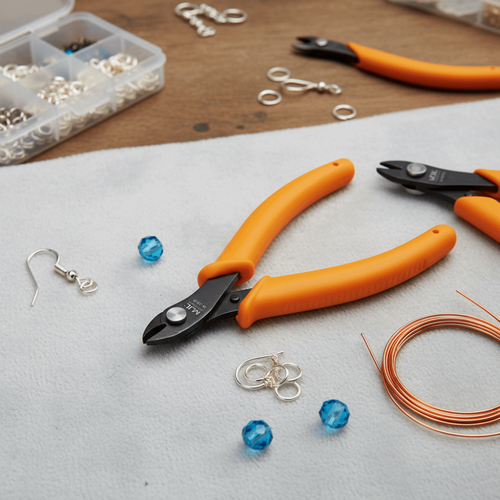 Easy Cutting Mini Size Mini Wire Cutters Smooth Cut Flat Memory Wire ...