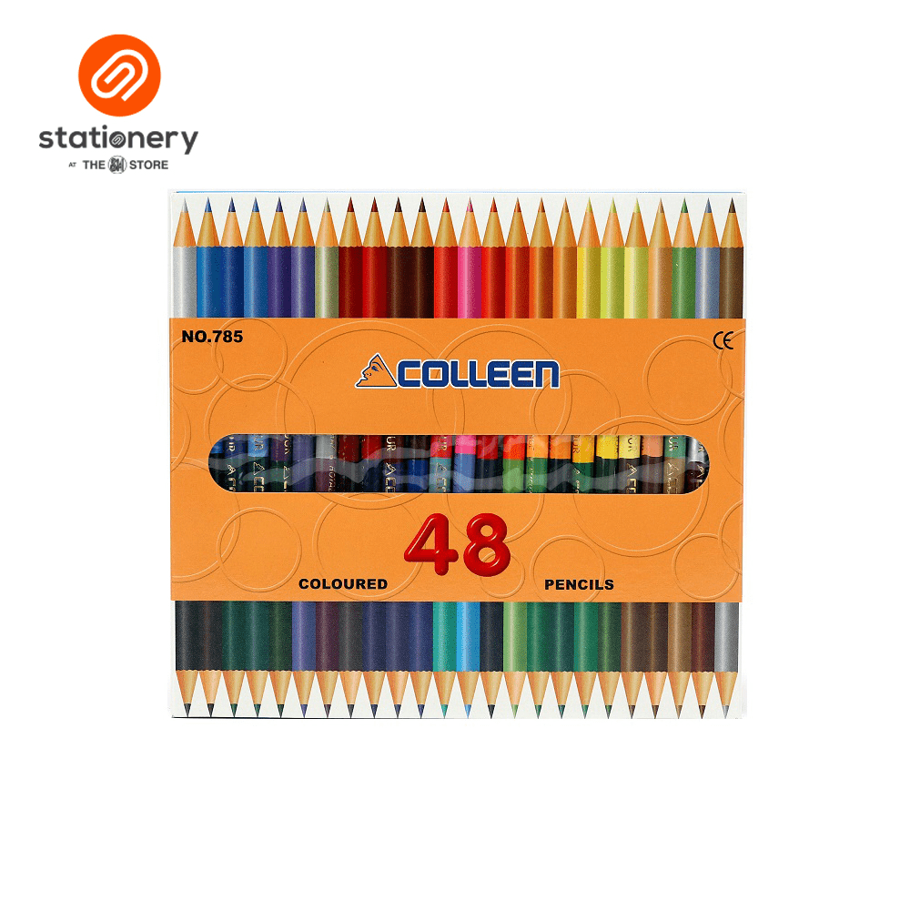 Colleen Dual Tip Color Pencils 785 24x48 Colors | Lazada PH