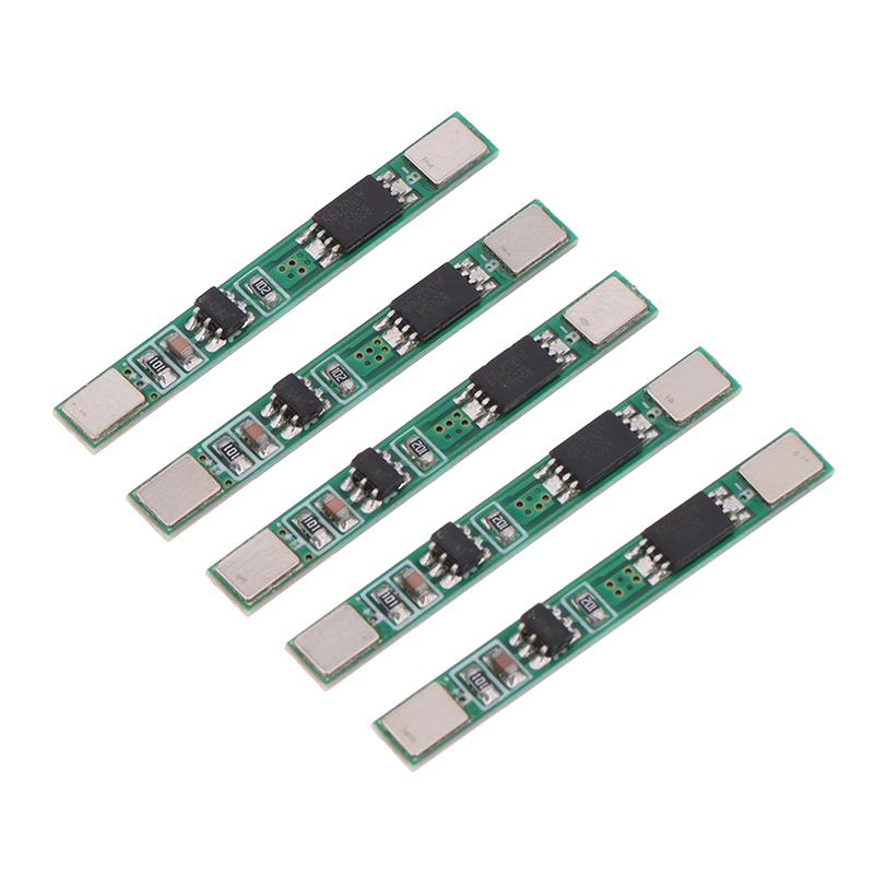 5Pcs 1S 3.7V 3A Li-ion BMS PCM Charge Discharge Protection Board PCM For 18650 Lipo Lithium ...