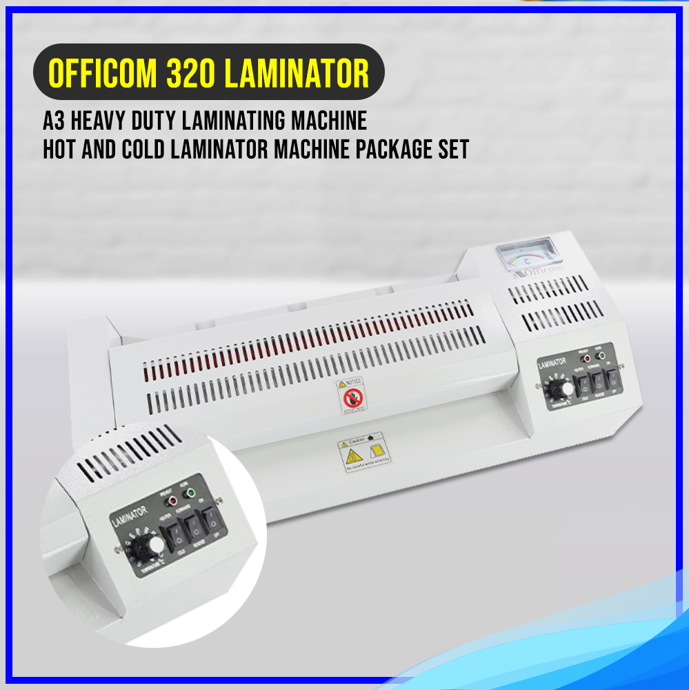 Laminator Officom 320 [Laminator A3 Heavy Duty Laminating Machine Hot ...