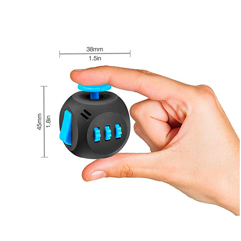 【ClassicNest】6 Sides Fidget Cube Sensory For and Kids with ADHD ADD OCD ...