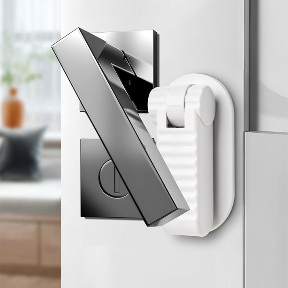 Simple Protection Equipment Baby Safety Locks Plastic No Hole Door ...