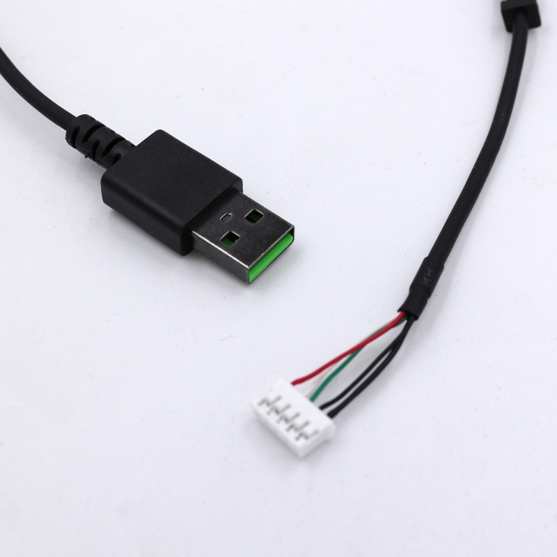 Usb Mouse Cable Replacement Diy Mouse Line Pvc Duable Soft Wire For ...