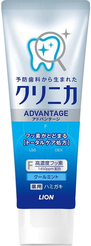 Lion Clinica Fluoride Toothpaste ยาสีฟันญี่ปุ่น สูตรฟอกฟันขาว ขจัดคราบชา กาแฟ ขนาด 130 กรัม ...