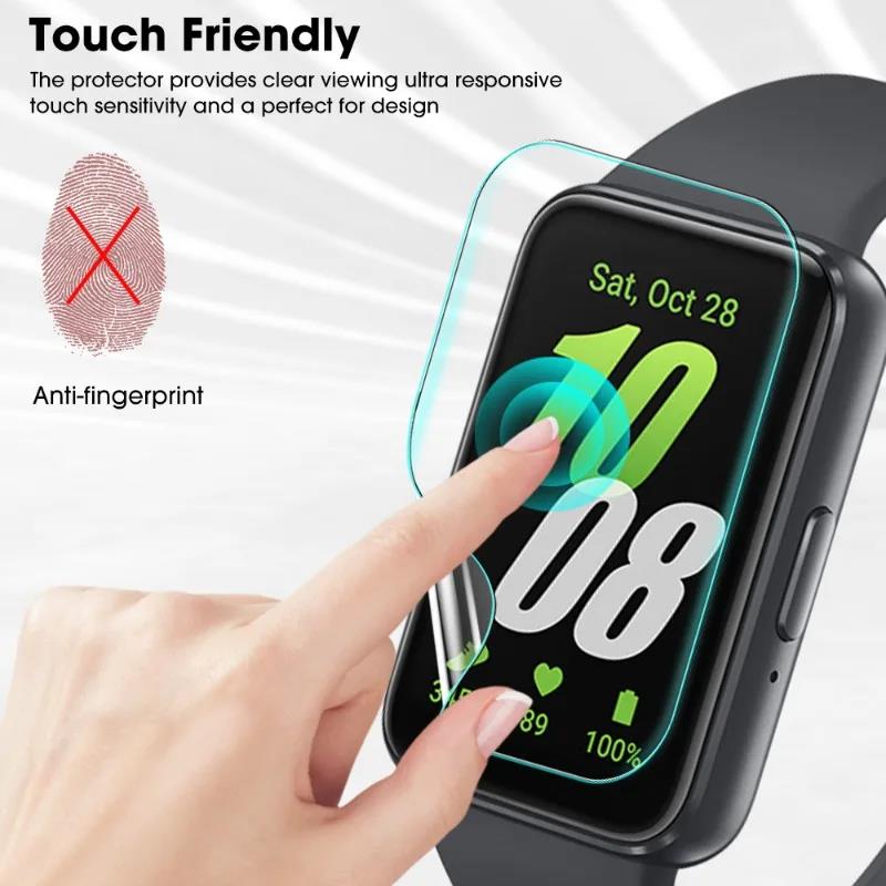 New style Hydrogel Film for Samsung Galaxy Fit 3 Smart Wristband Screen ...