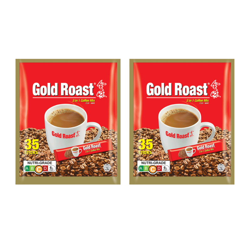 Gold Roast 3in1 Instant Coffeemix - 20g x 35 Sticks Bundle Pack High ...