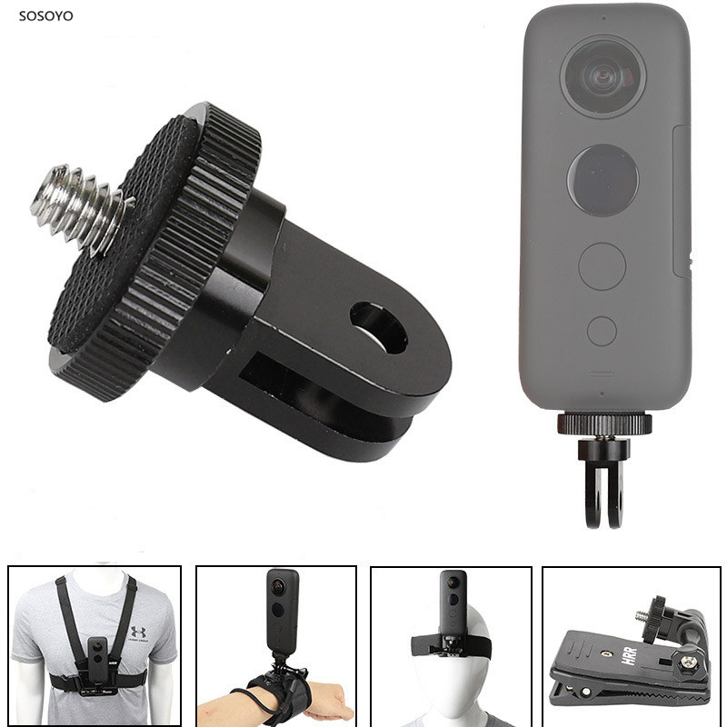 【New Innovation】Aluminum 1/4 inch Tripod Adapter Fixed Base Mount ...