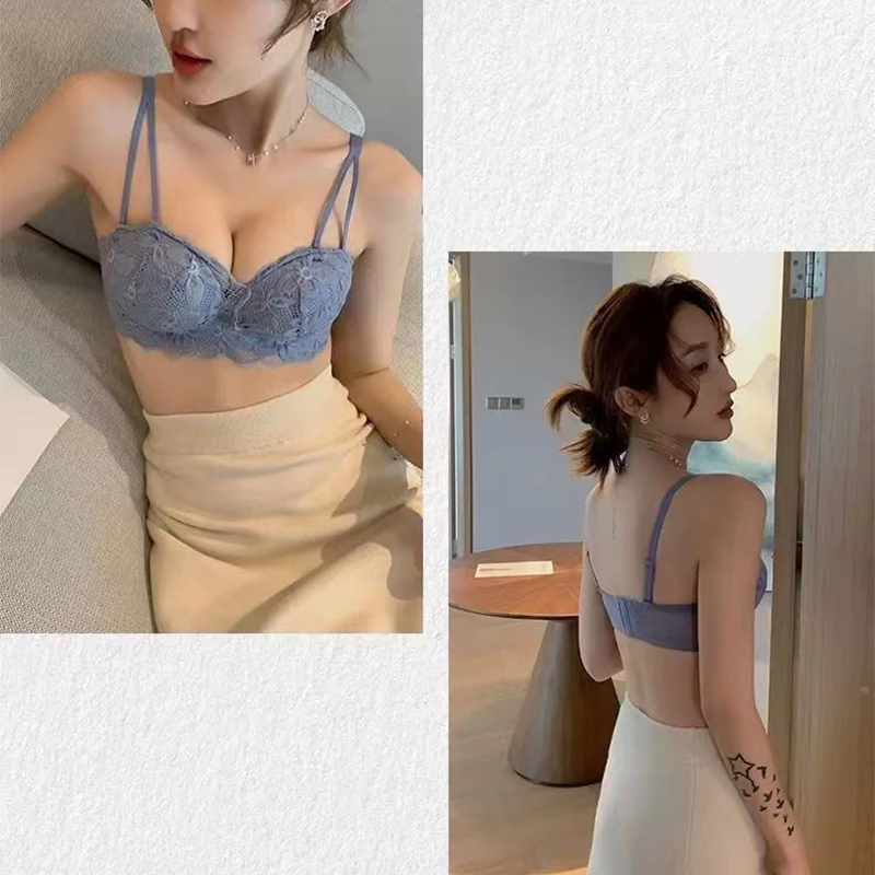 JK-Nana ส่งออกเร็ว1-2วันชุดชั้นในไร้โครง(ถอดสายได้) มีลายดอกสวยงามน่ารัก มีฟองดันทรงในตัว ...