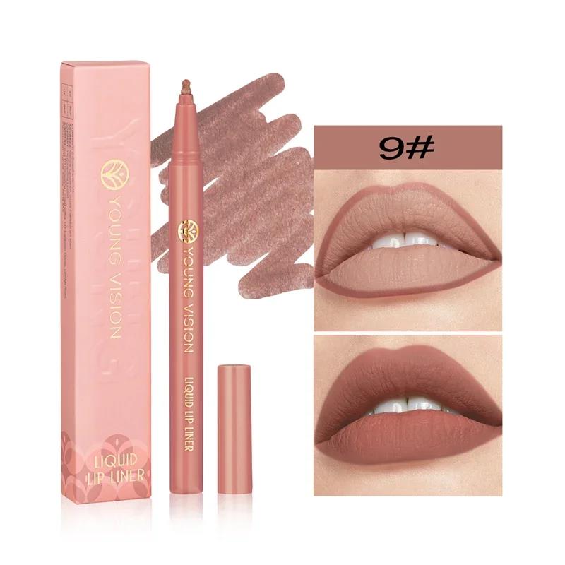 Sponge Gourd Head Liquid Lip Liner Long Lasting Lip Stain Quick Drying ...