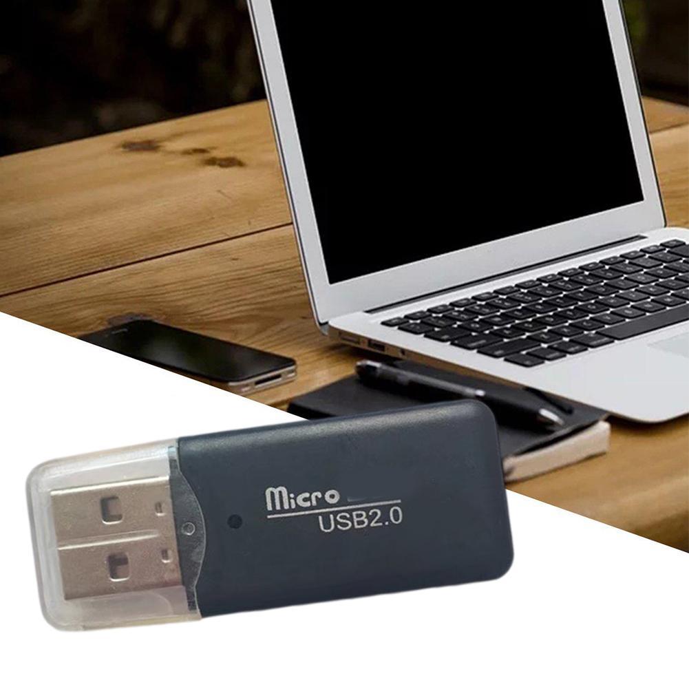 Portable Mini USB 2.0 Card Reader For Micro SD And Adapter TF From PC ...