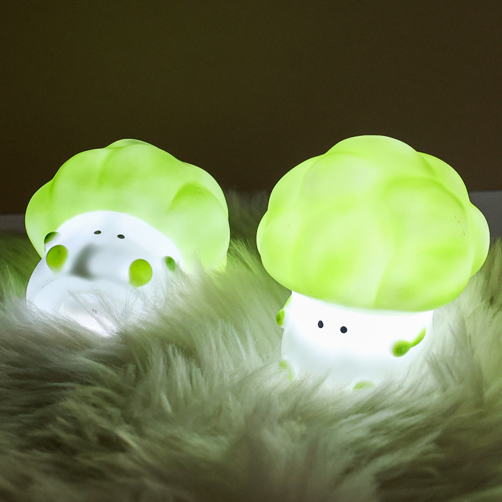 1/2PCS Creative Cute Cartoon Vegetable Light Mini Cabbage Night Light ...