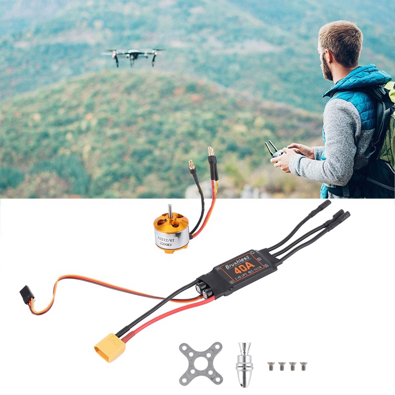 2212 2200KV Motor40A ESC6035 PropellerPropeller Protector Electric ...