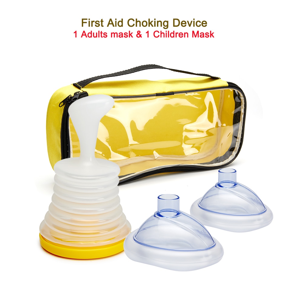 First Aid Choking Device Adults& Children Mask Choking Rescue Kits Home ...