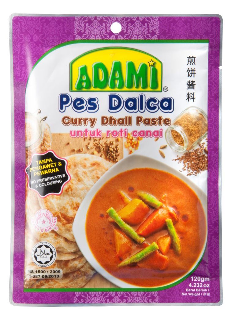 ADAMI Pes Dalca 煎饼酱料 Curry Dhall Paste (120g) HALAL | Lazada