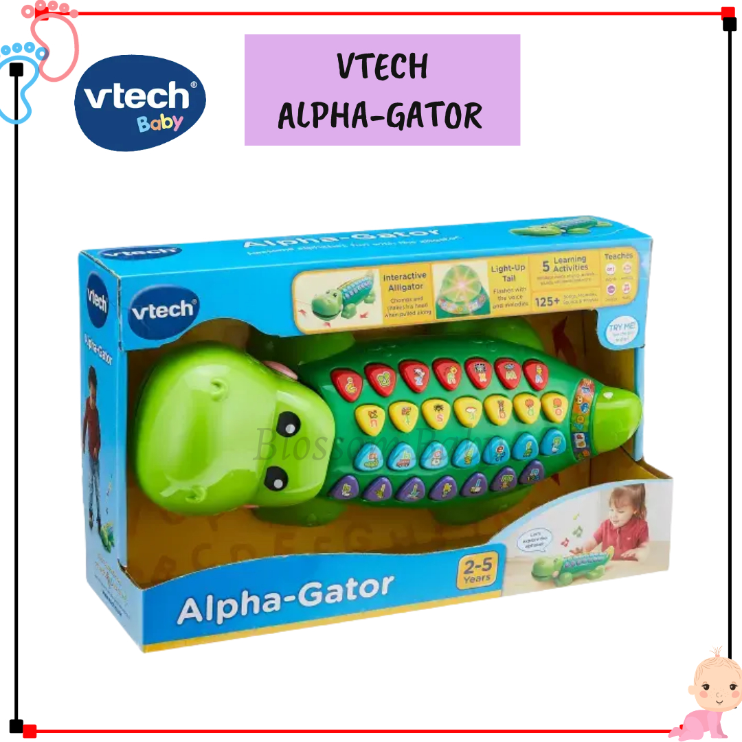 VTech Alphabet Alligator Learning Kids Toys IQ | Lazada