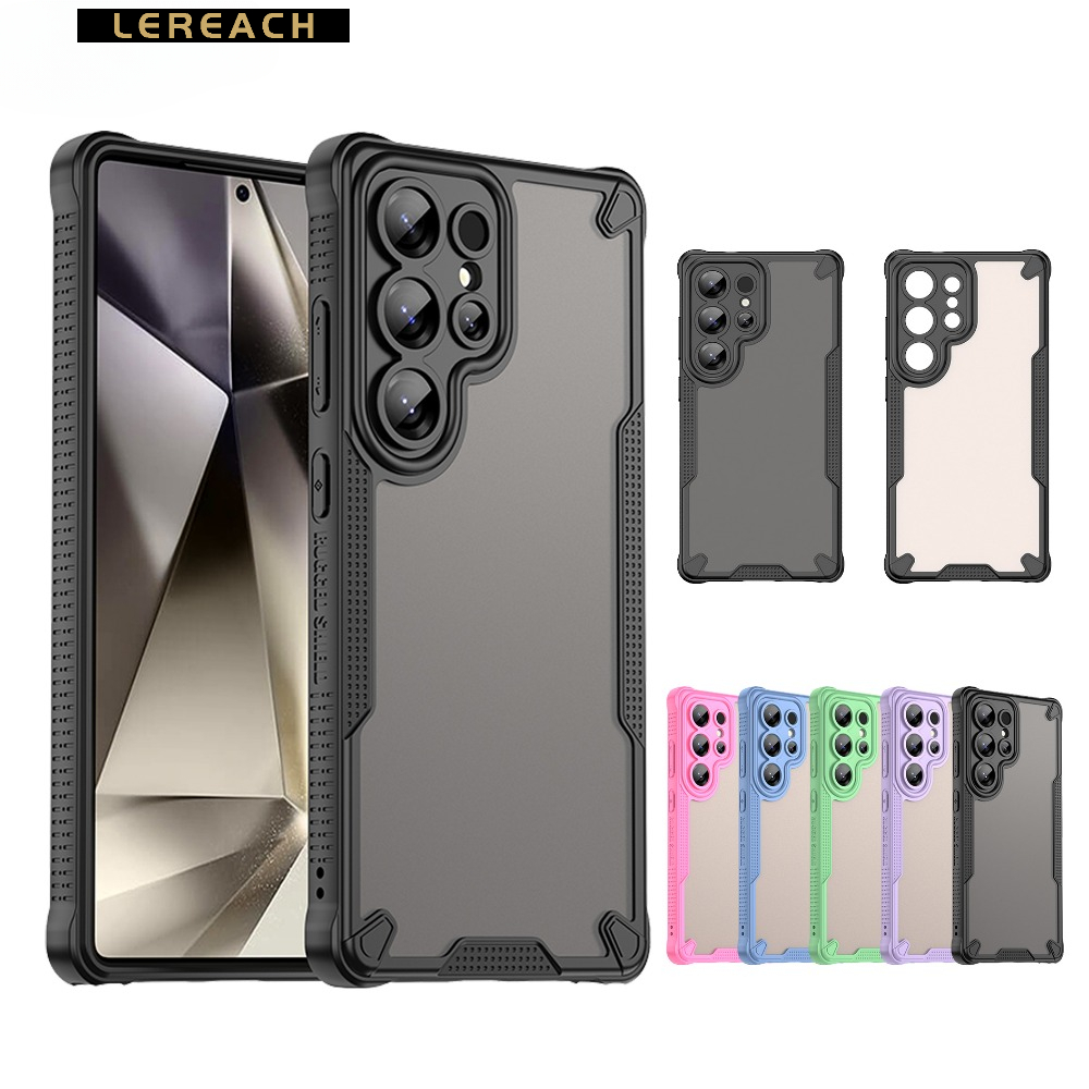 Lereach Matte Cover for Samsung Galaxy S25 Ultra S24 FE S25+ S24+ Plus ...