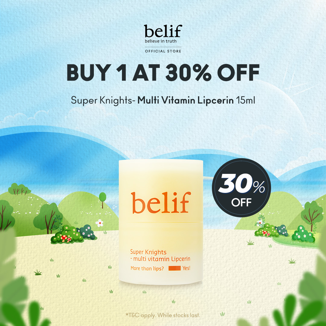 belif Super Knights Multi Vitamin Lipcerin 15ml | Lazada Singapore