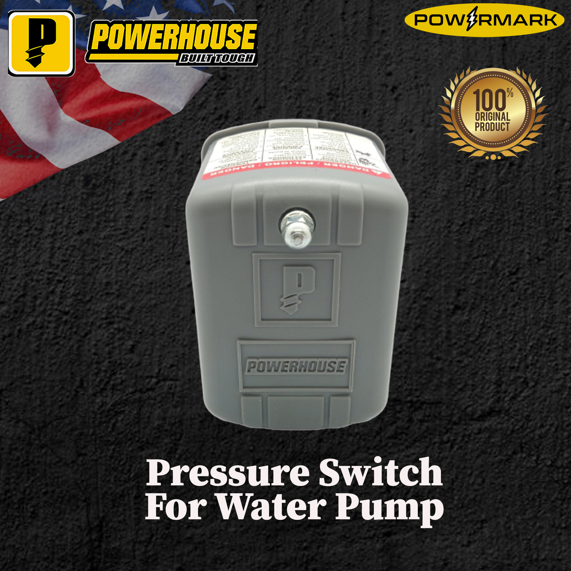 POWERHOUSE PRESSURE SWITCH for Water Pump [POWERMARK | PAC] | Lazada PH
