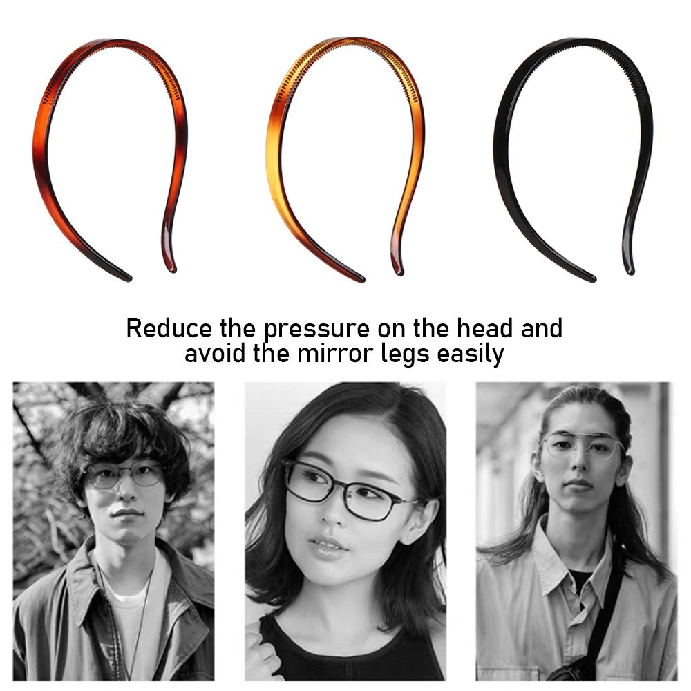 SHILU Anti-drop Scrunchy Styling Plastic Hair Tie Head Hoop Bands Women ...