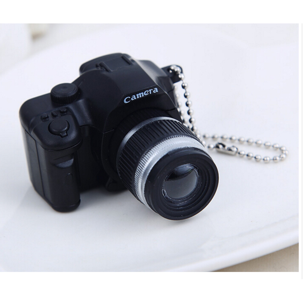 Cute Mini Toy Camera Charm Keychain With Flash Light&Sound Effect Gift ...