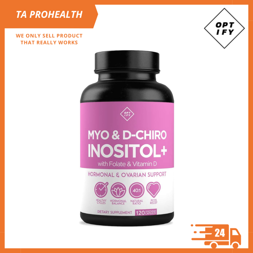 【Free shipping】 Optify Myo Inositol D-Chiro with Folate and Vitamin D ...