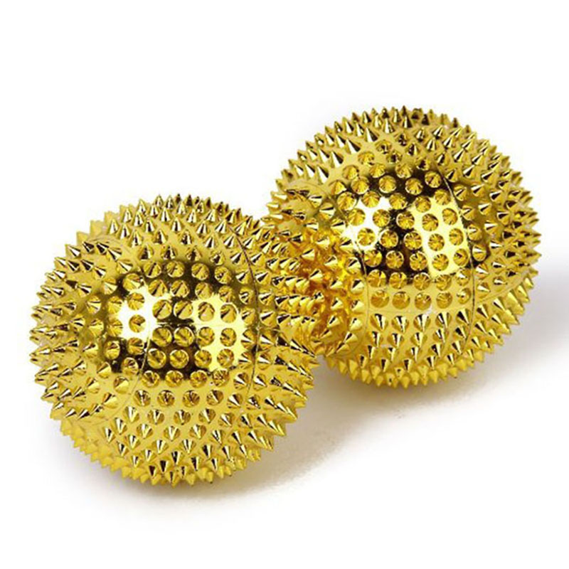 Tanggeri Fashion 1 Pair Magnetic Hand Massage Ball Relieves Muscle ...
