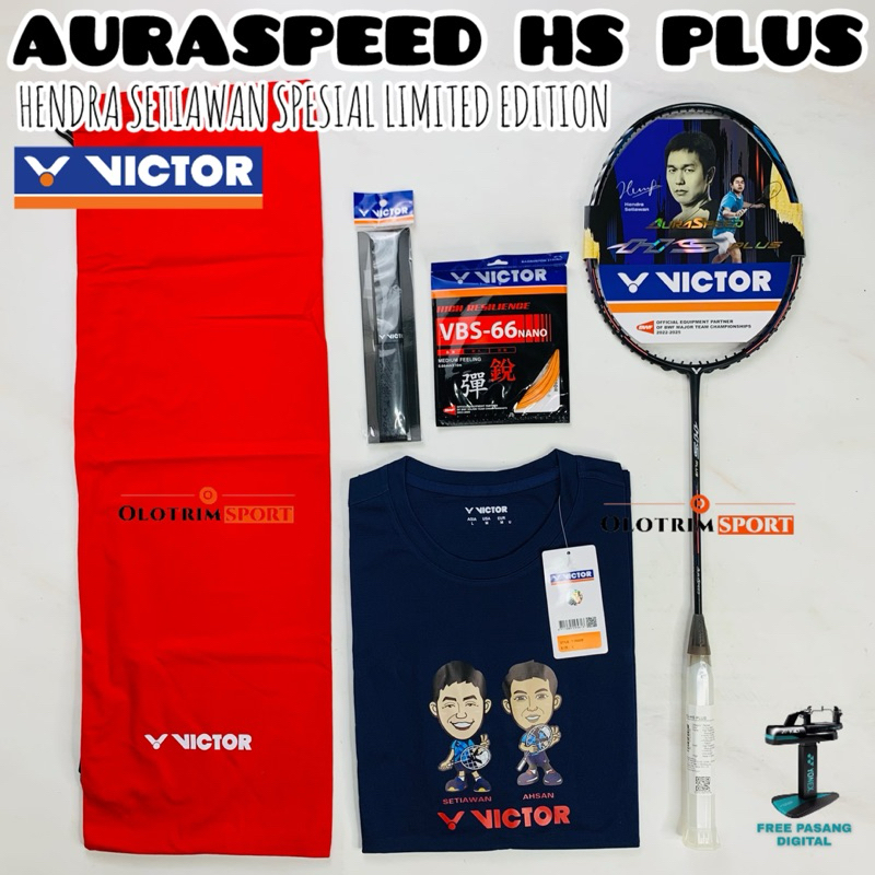 Raket Badminton VICTOR AURASPEED HS PLUS Hendra Setiawan Special ...