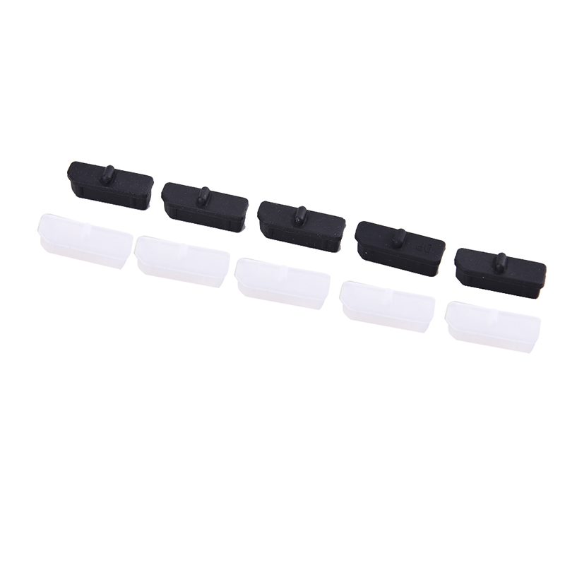 5pcs DisplayPort Protective Cover Rubber Covers Dust Cap For Computer ...