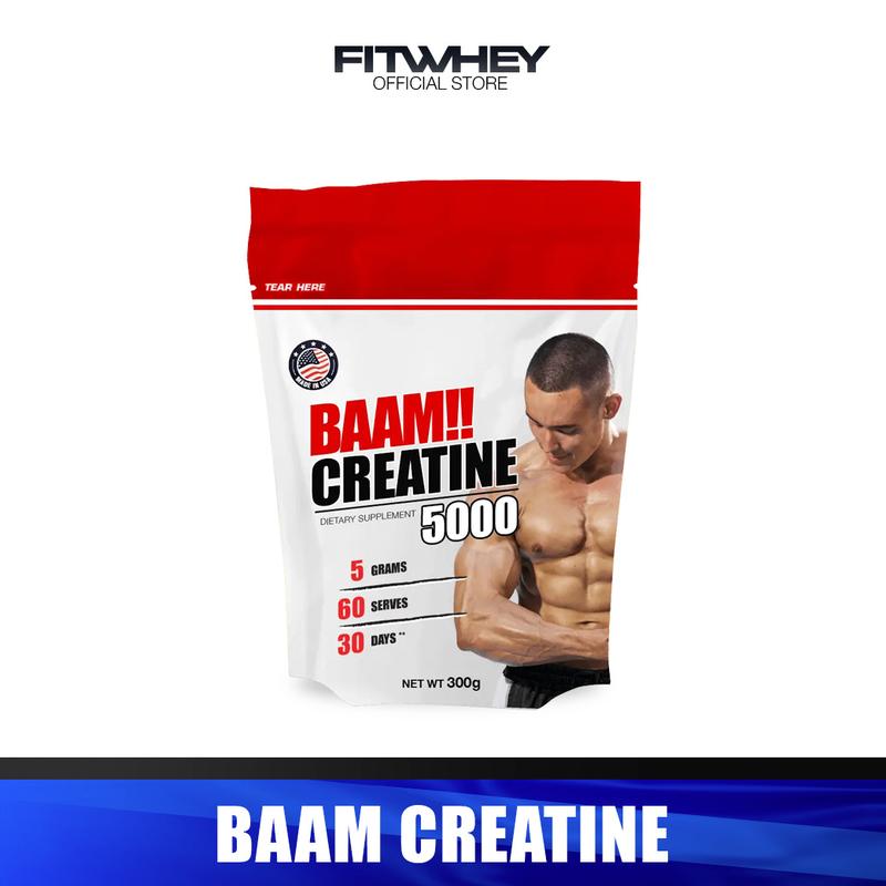 ส่งฟรี BAAM CREATINE 5000 เพิ่มประสิทธิภาพการออกกำลังกาย | Lazada.co.th