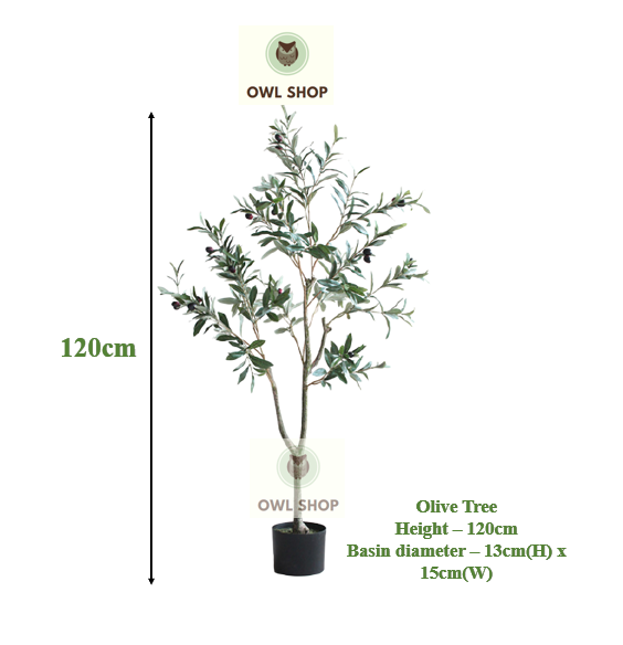 [READY STOK] Premium Olive Tree🌴 Pokok Zaitun Palsu🌴 90cm/120cm/150cm ...