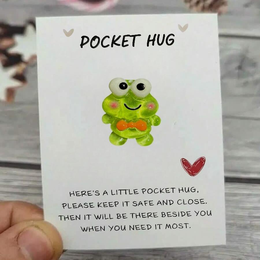 1-100pcs DIY frog Encouragement Cards Kit | Positive Affirmations ...
